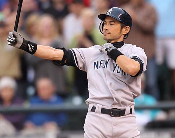 Ichiro Suzuki Yankees Batting