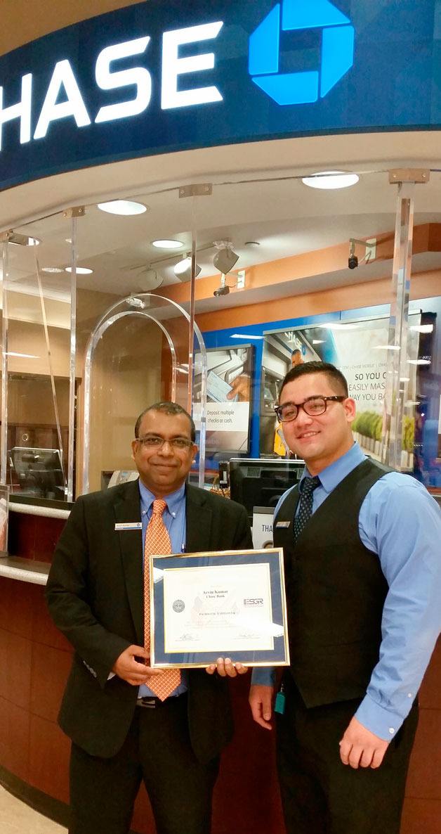 Department of Defense honors Federal Way bank manager | Federal Way Mirror