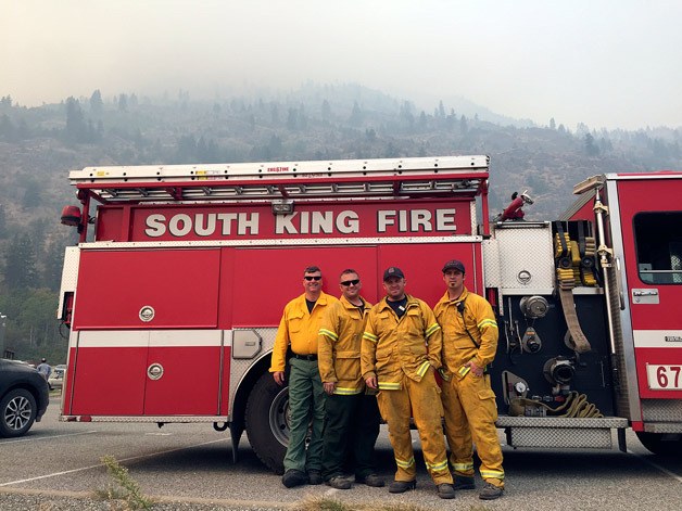 Federal Way firefighters fight Eastern Washington fires | Federal Way ...