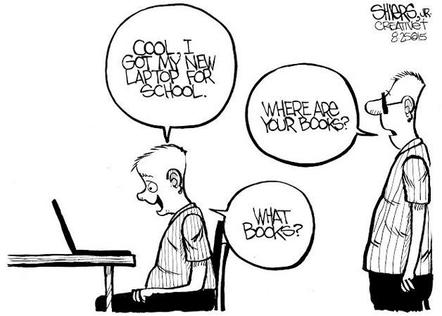 School supplies: No books needed | Cartoon | Federal Way Mirror