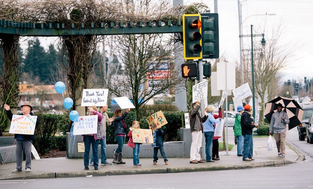 Federal Way community hosts police appreciation rally | Federal Way Mirror
