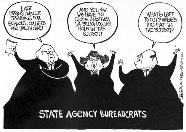 Federal Bureaucracy Cartoon