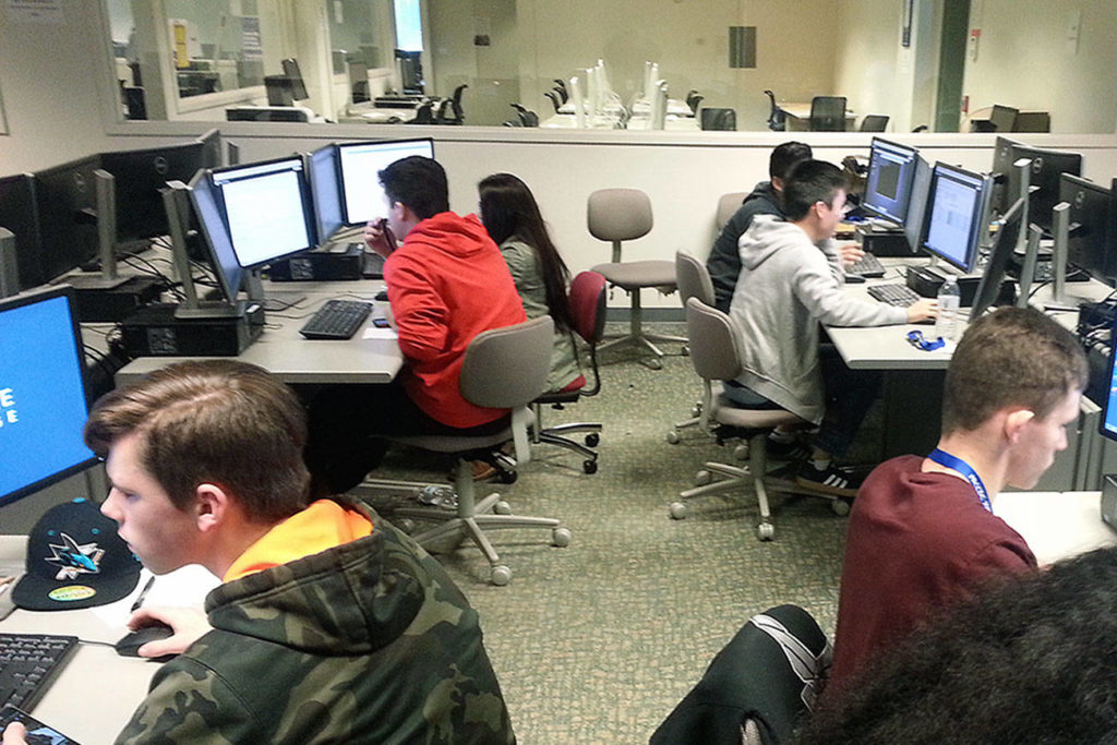 Todd Beamer AFJROTC cadets hone cyber security skills at Highline ...