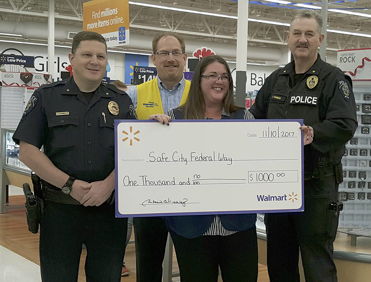 Walmart donates $1,000 to Federal Way Safe City program | Federal Way ...
