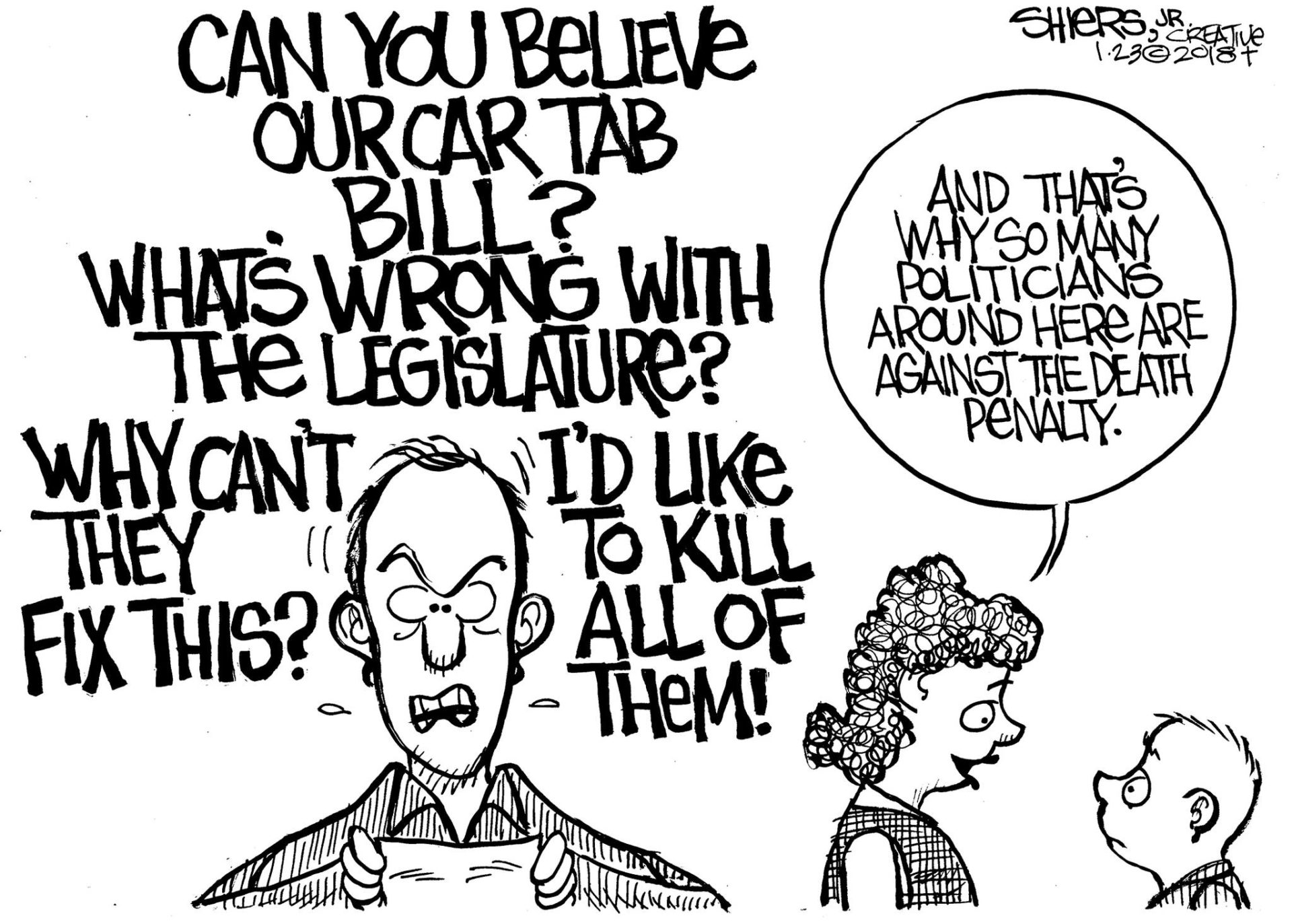 Editorial Cartoon | Frank Shiers | Federal Way Mirror