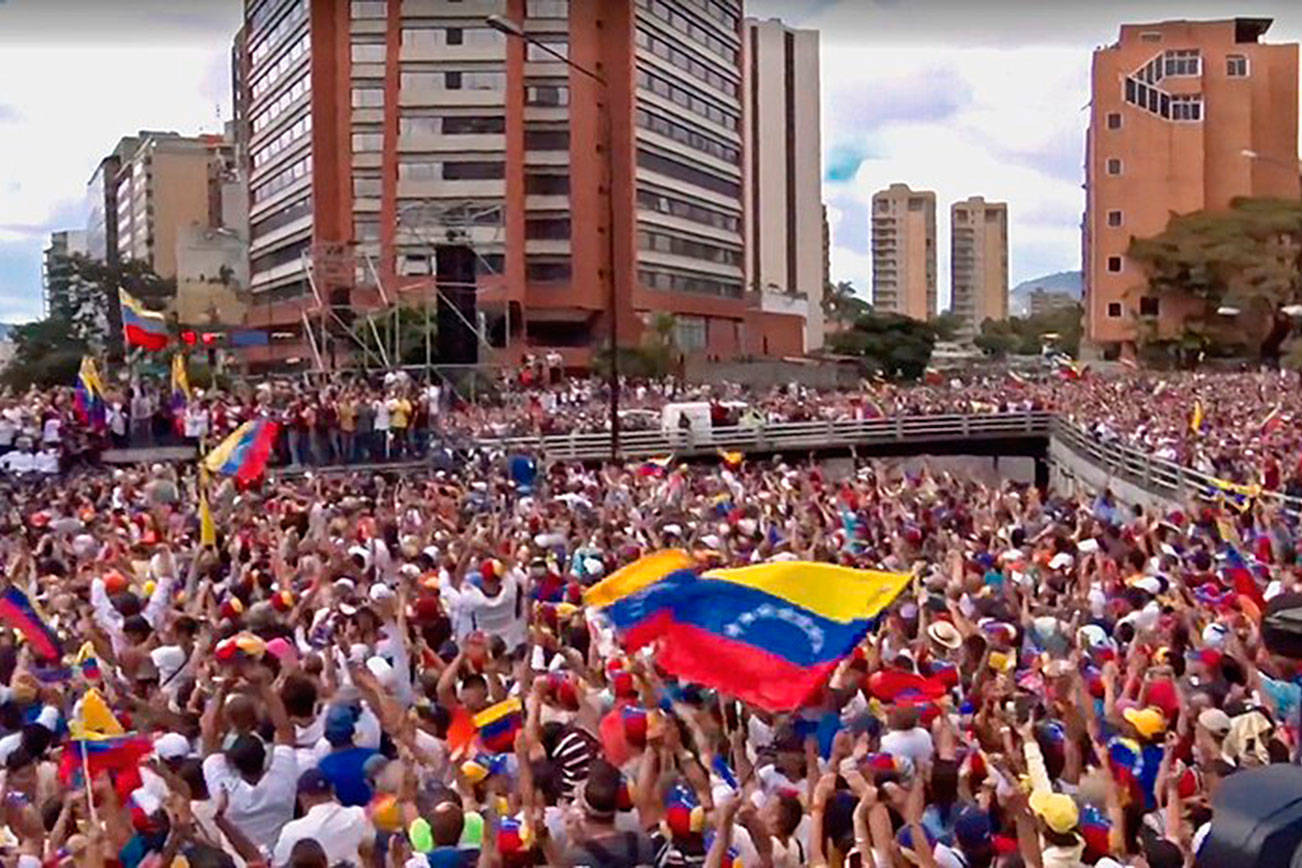 Local activists push back against intervention in Venezuelan crisis ...