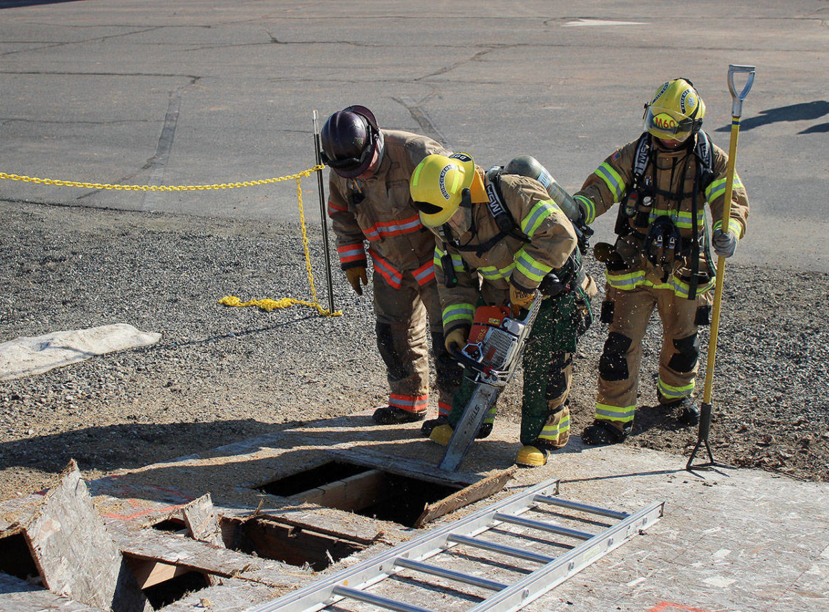 Smoke, sweat and saving lives: Firsthand experience at Fire Ops 101 ...