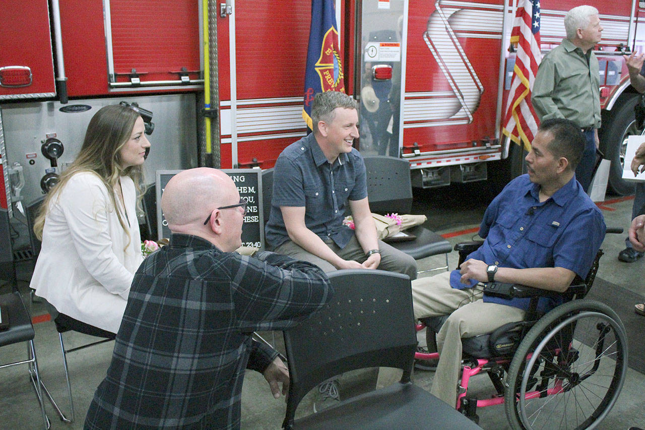 Motorcycle crash victim reunites with heroes who saved his life ...
