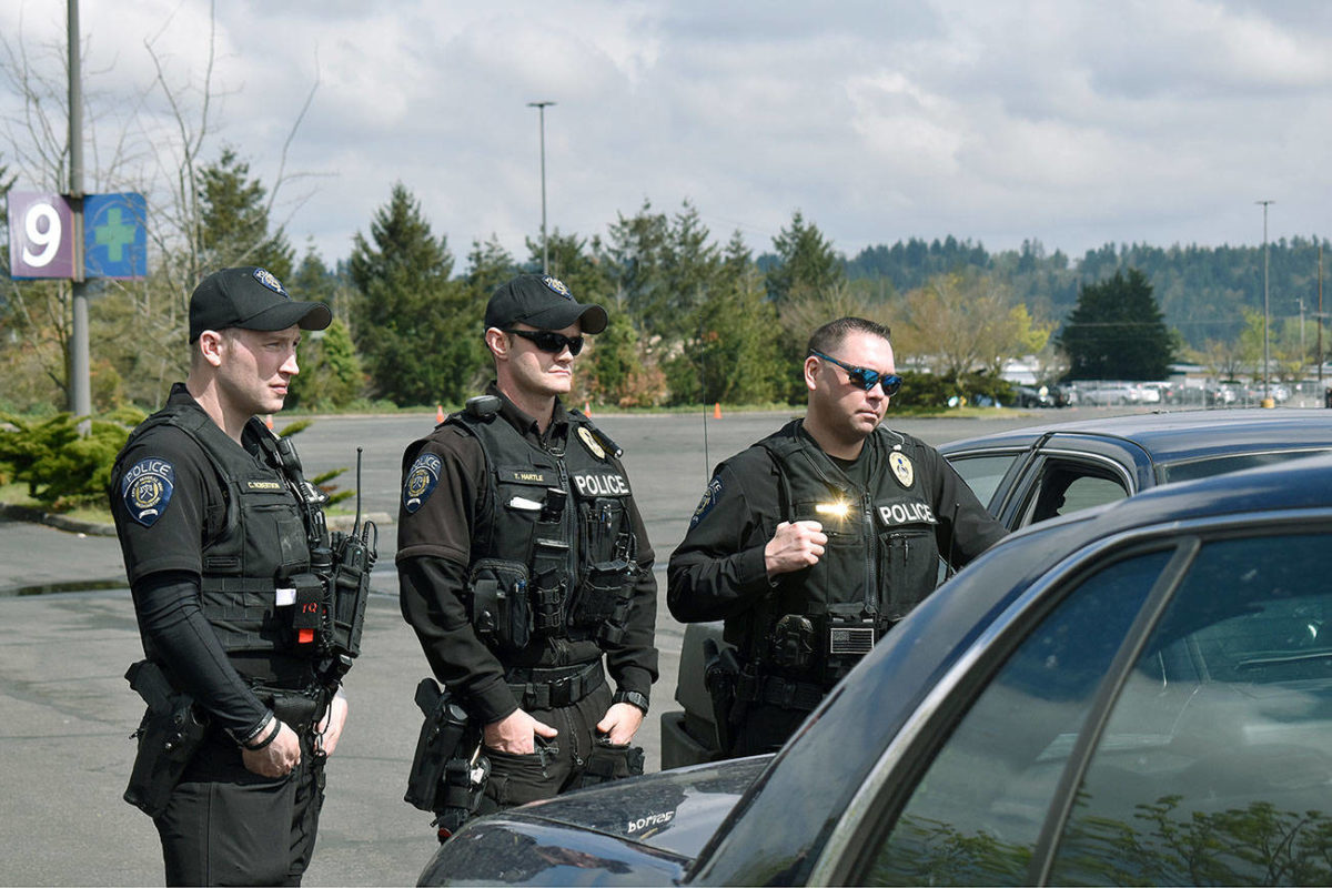 Spinning out with Federal Way police | Federal Way Mirror