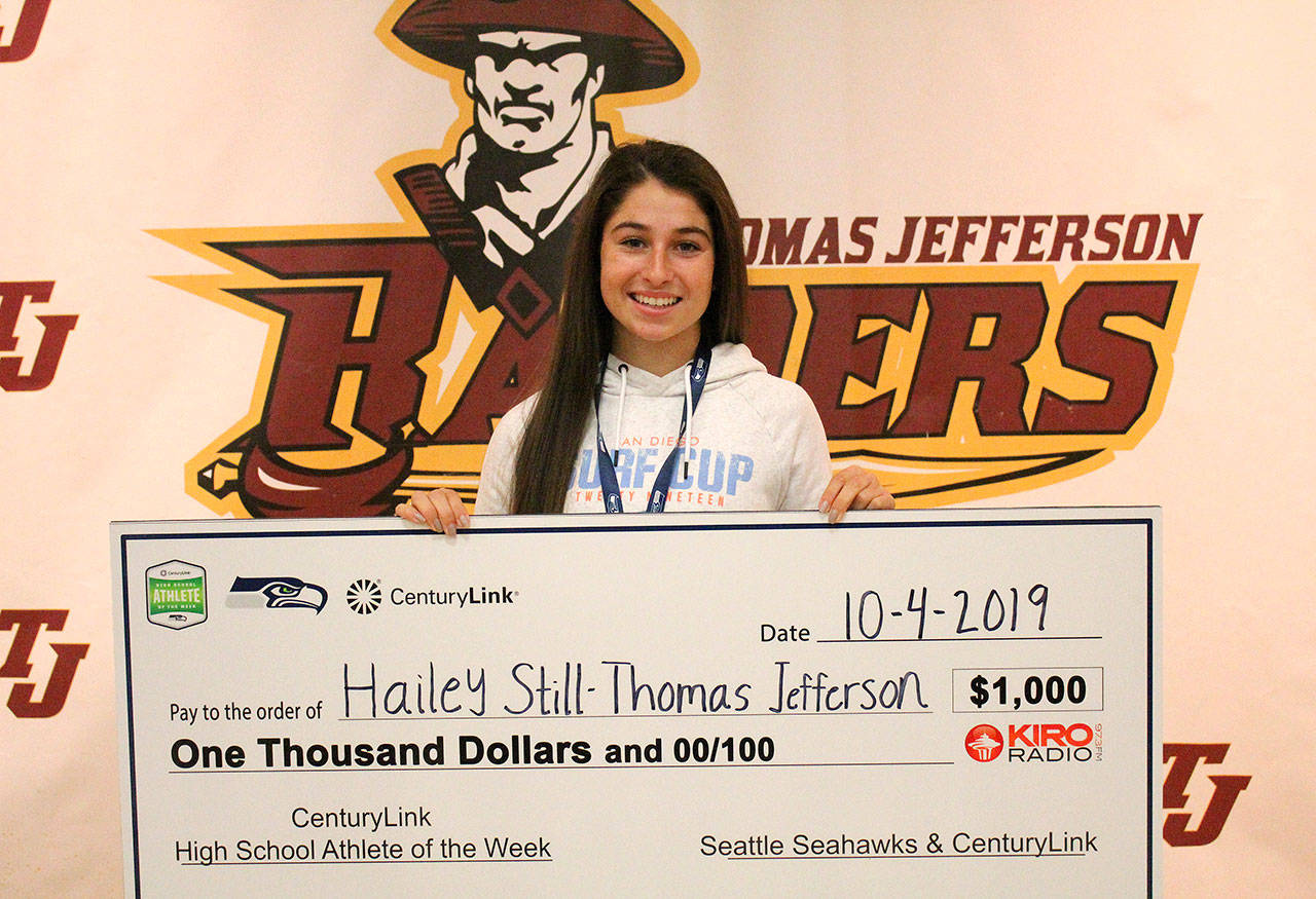 Thomas Jefferson’s Hailey Still recognized as CenturyLink High School ...