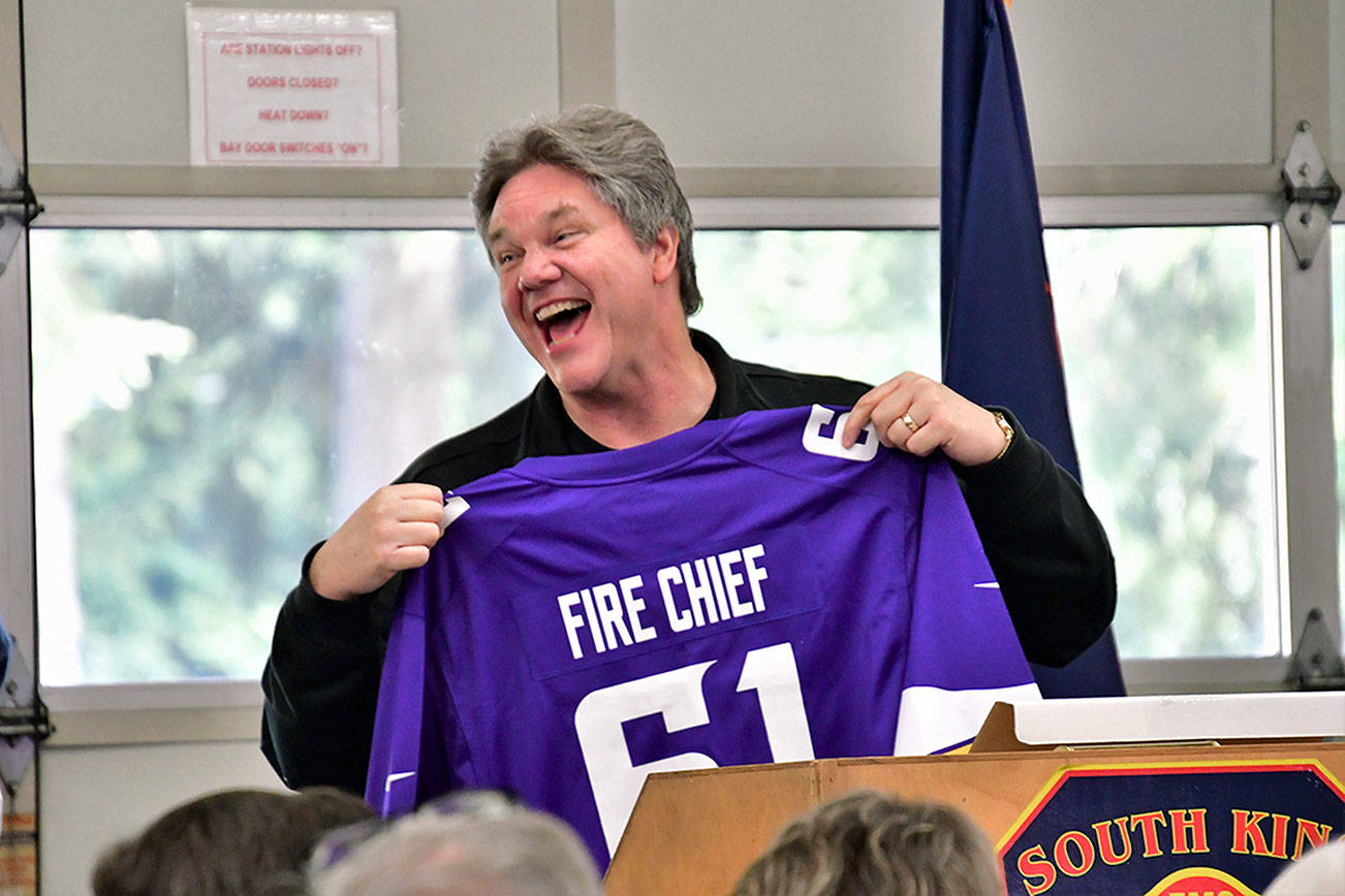 South King Fire and Rescue fire chief celebrates retirement, 42 years ...