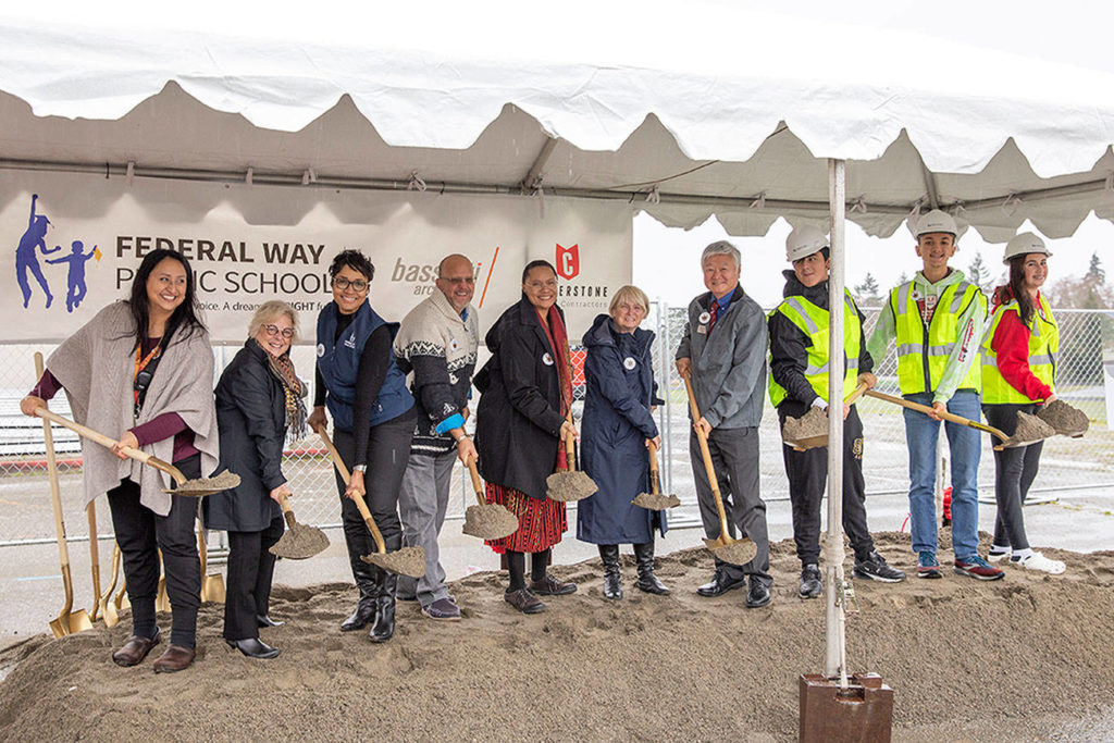Federal Way school district breaks ground on Thomas Jefferson High ...