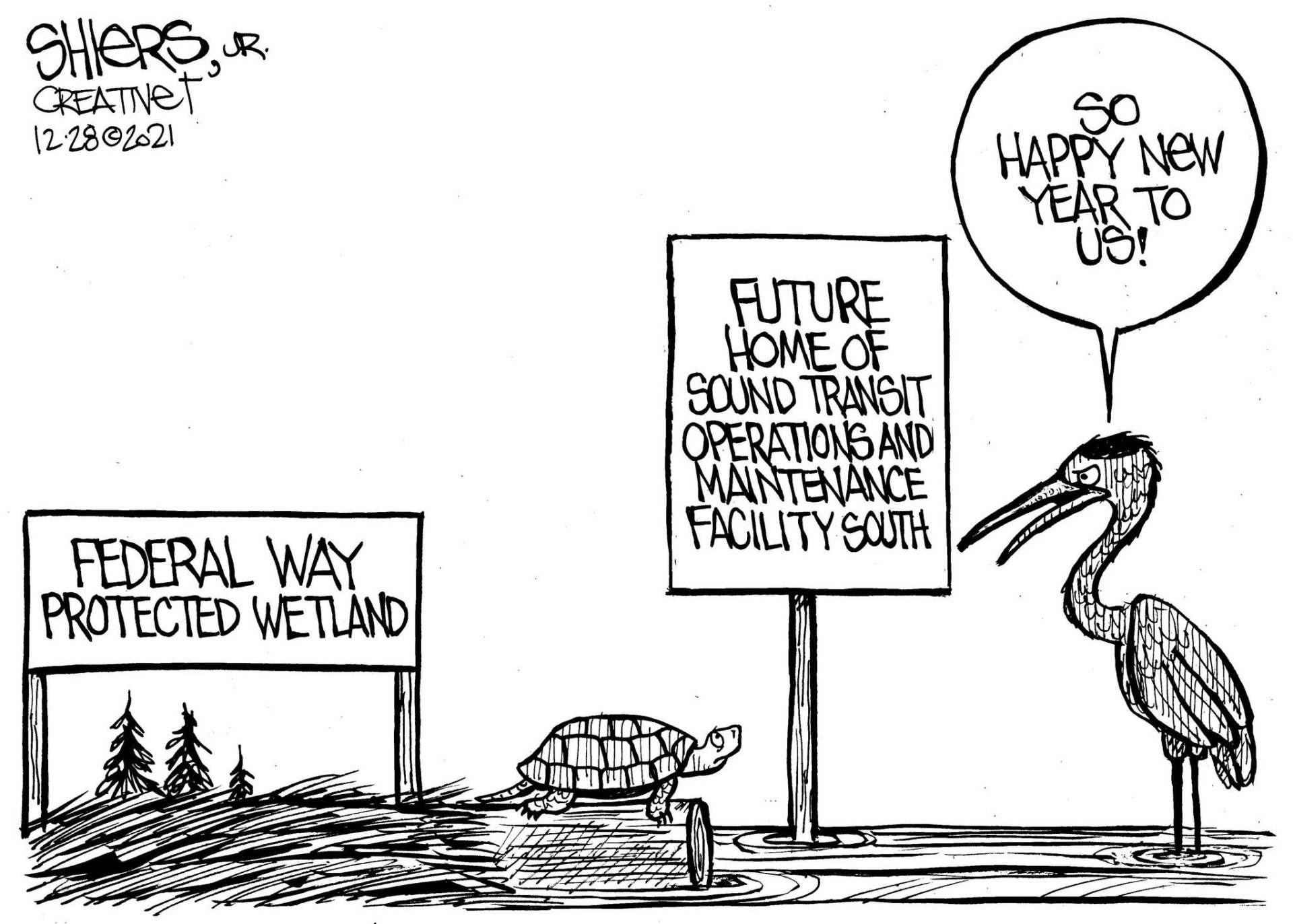 Happy New Year to Federal Way’s protected wetlands | Frank Shiers ...