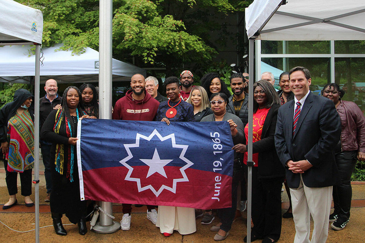 Federal Way raises Juneteenth flag at city hall | Federal Way Mirror