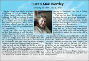 Obituaries | Federal Way Mirror