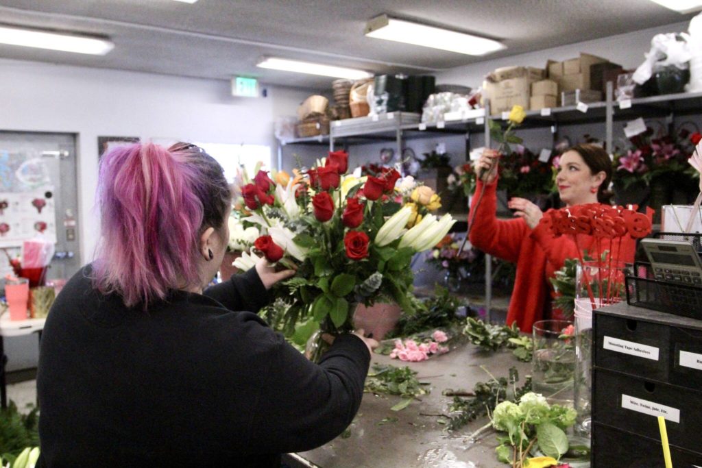 Valentine’s Day is the ‘Super Bowl of flowers’ for local shop | Federal ...