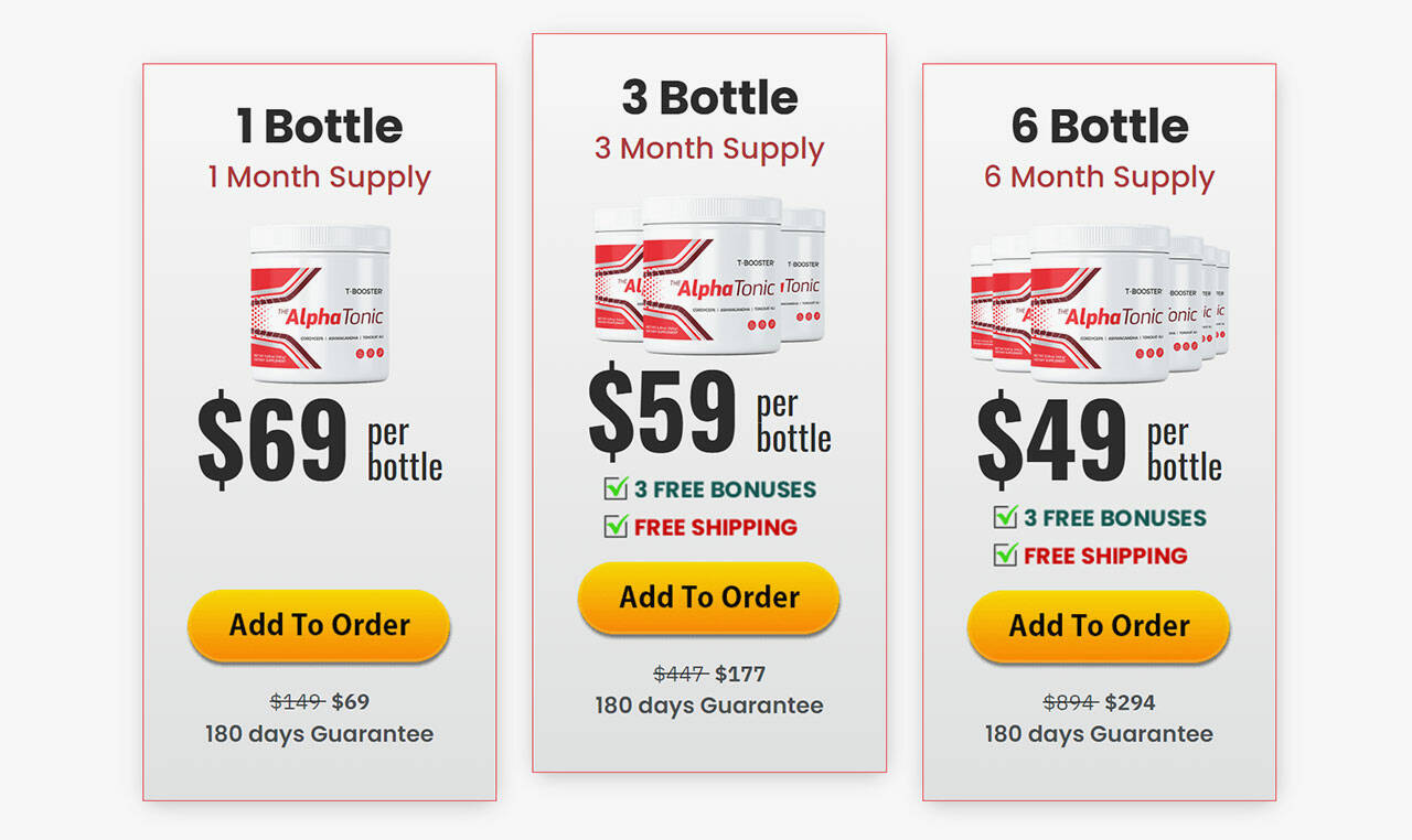 Alpha Tonic Reviews – Can You Trust Them? Urgent 2024 Update | Federal ...