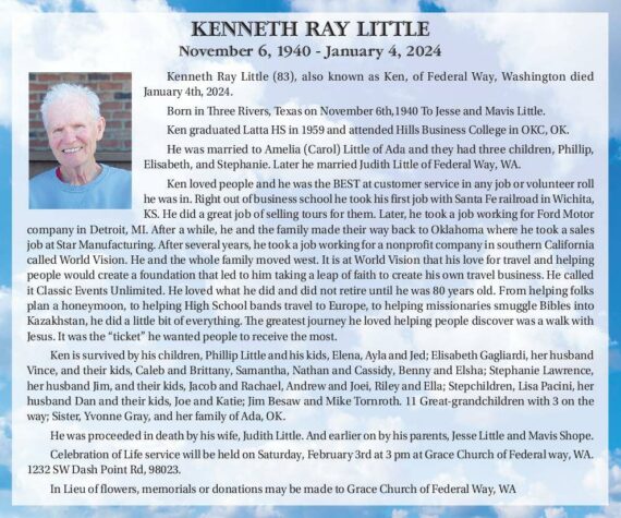 Obituaries | Federal Way Mirror