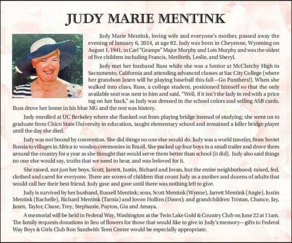 Obituaries | Federal Way Mirror