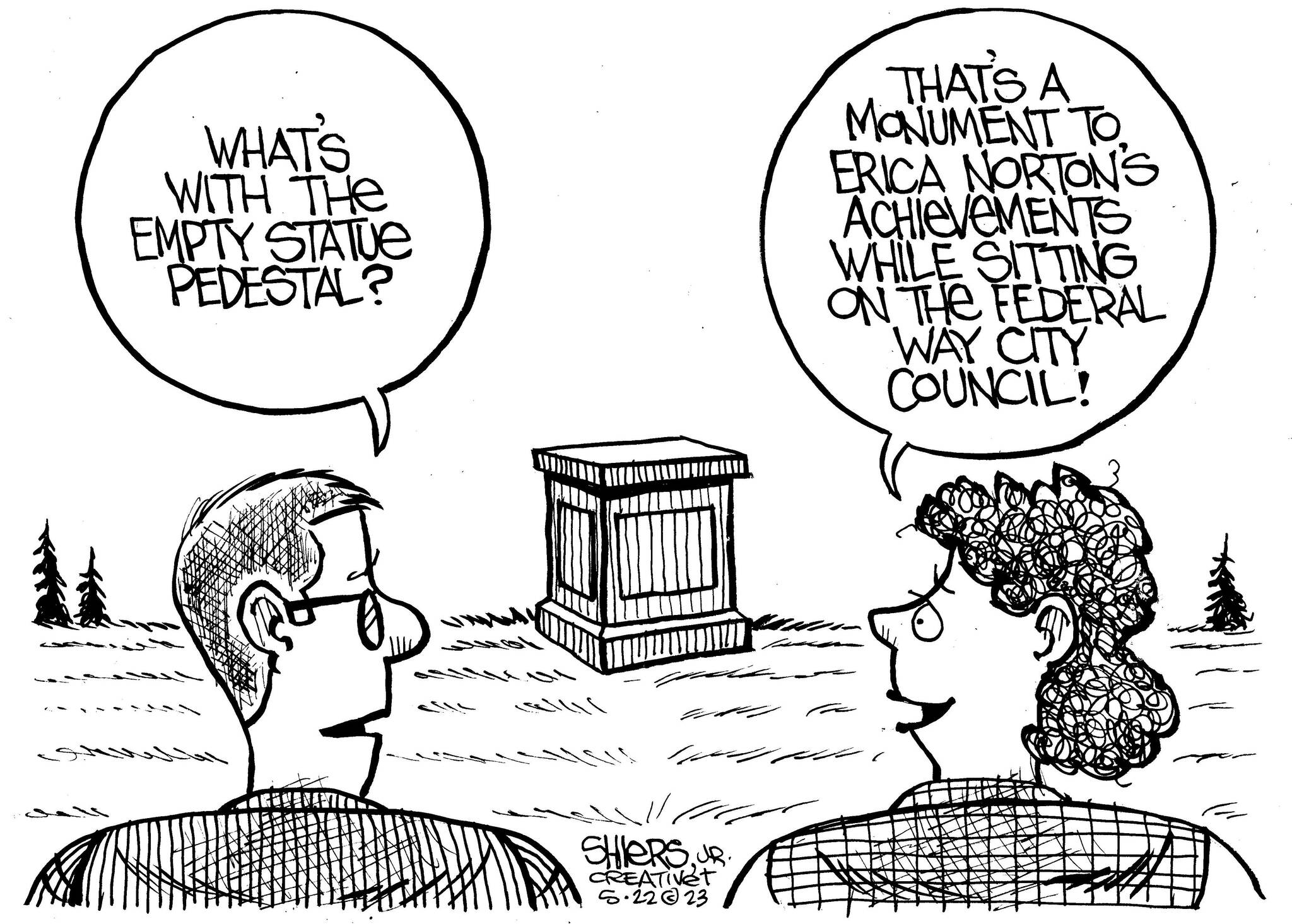 Erica Norton’s achievements on the FW City Council | Cartoon | Federal ...