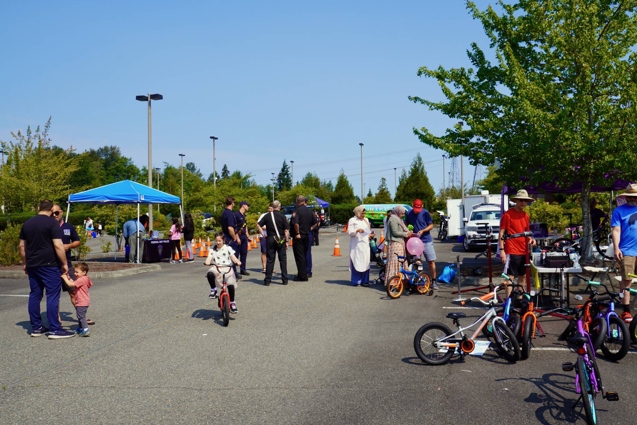 We Love Our City hosts its first Bike Safety Event | Federal Way Mirror