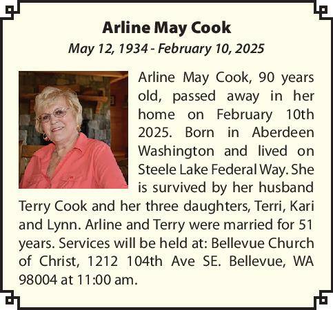 Obituaries | Federal Way Mirror